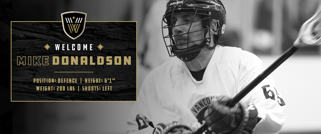 Vancouver Warriors Sign Mike Donaldson