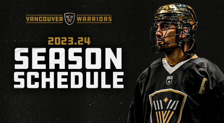 VANCOUVER WARRIORS GET READY FOR THE WEEKENDS WITH 2023.24 REGULAR SEASON SCHEDULE RELEASE ...